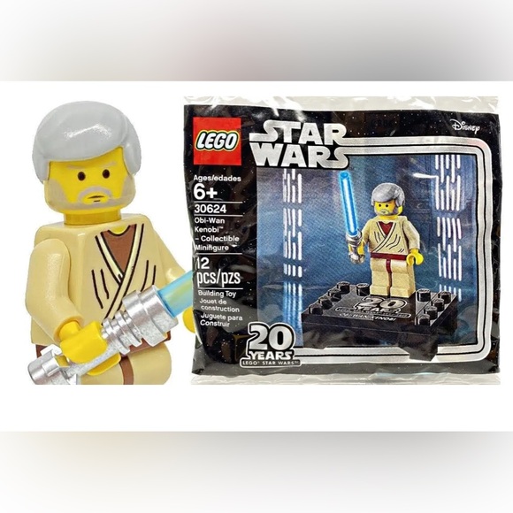 Lego | Toys | Lego 3624 Obiwan Kenobi Collectible Minifigure Polybag ...